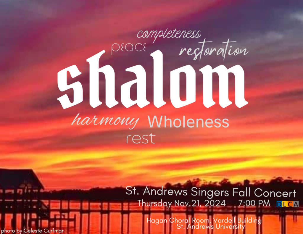 St. Andrews Singers Fall Concert - St. Andrews University
